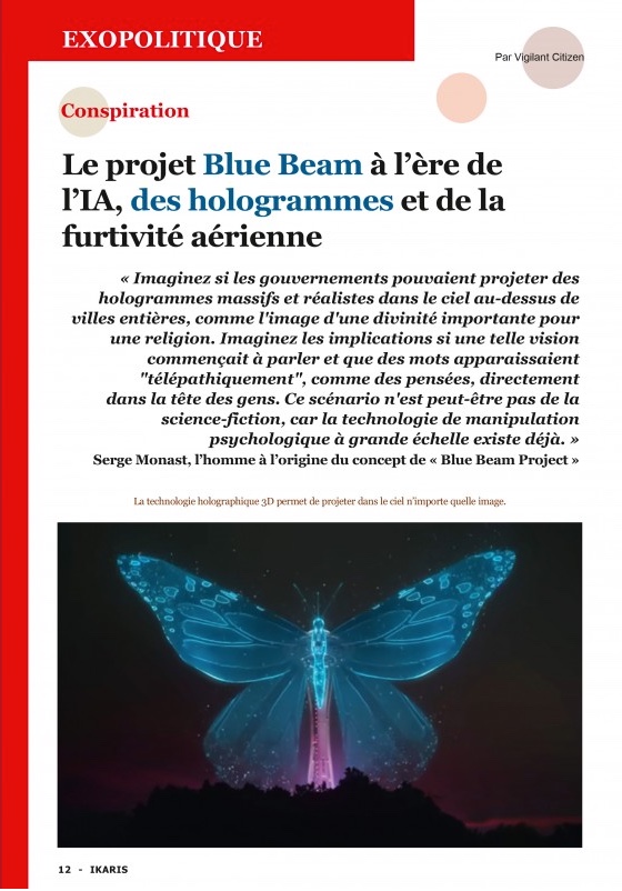 Projet Blue Beam de la NASA – Serge Monast – Aliens! Ils sont déjà là